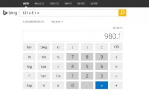 Calcolatrice scientifica per BING