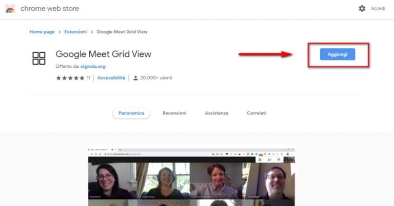 Google meet grid view guida: Come scaricare e come funziona